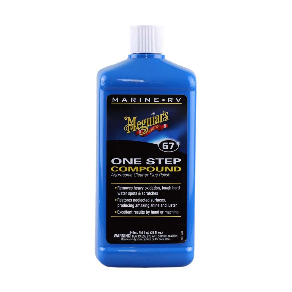 Meguiars Marine One-Step Compound 946 ml - Hochwertige Politur für Bo